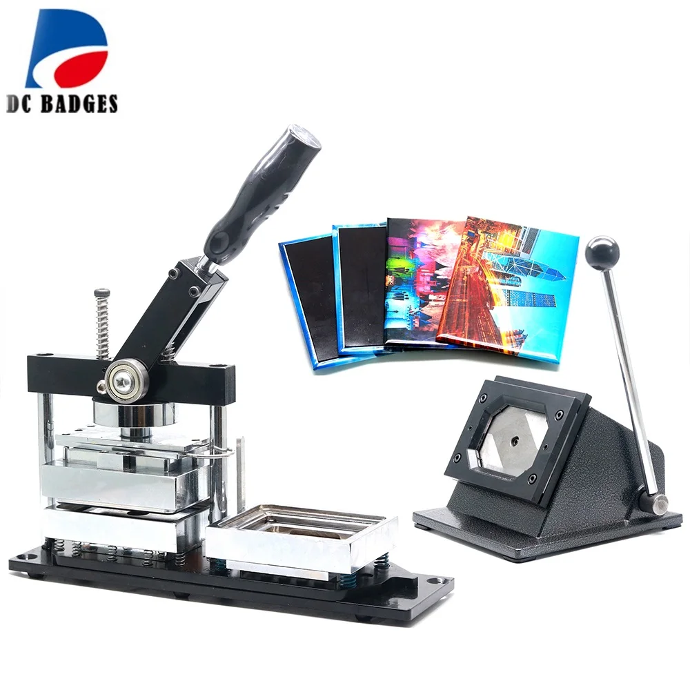 90*65MM Angular Corner Machine - Efficient Fridge Magnet Maker