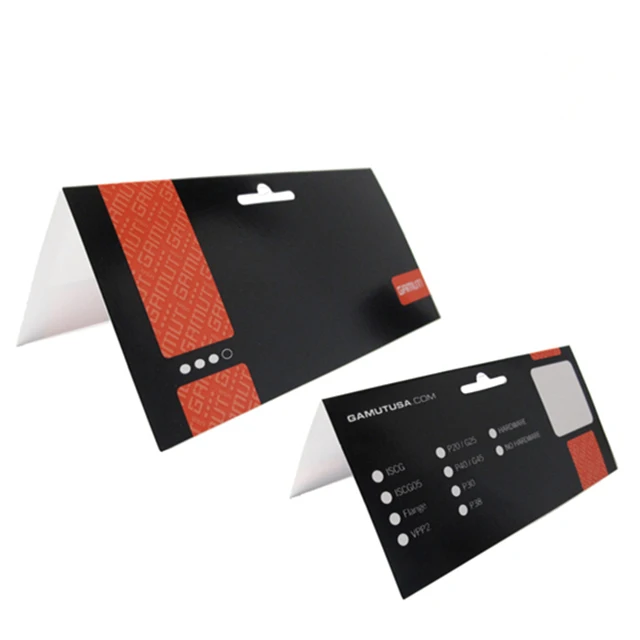 High Quality Hanging Header Paper Card for Socks & Gloves