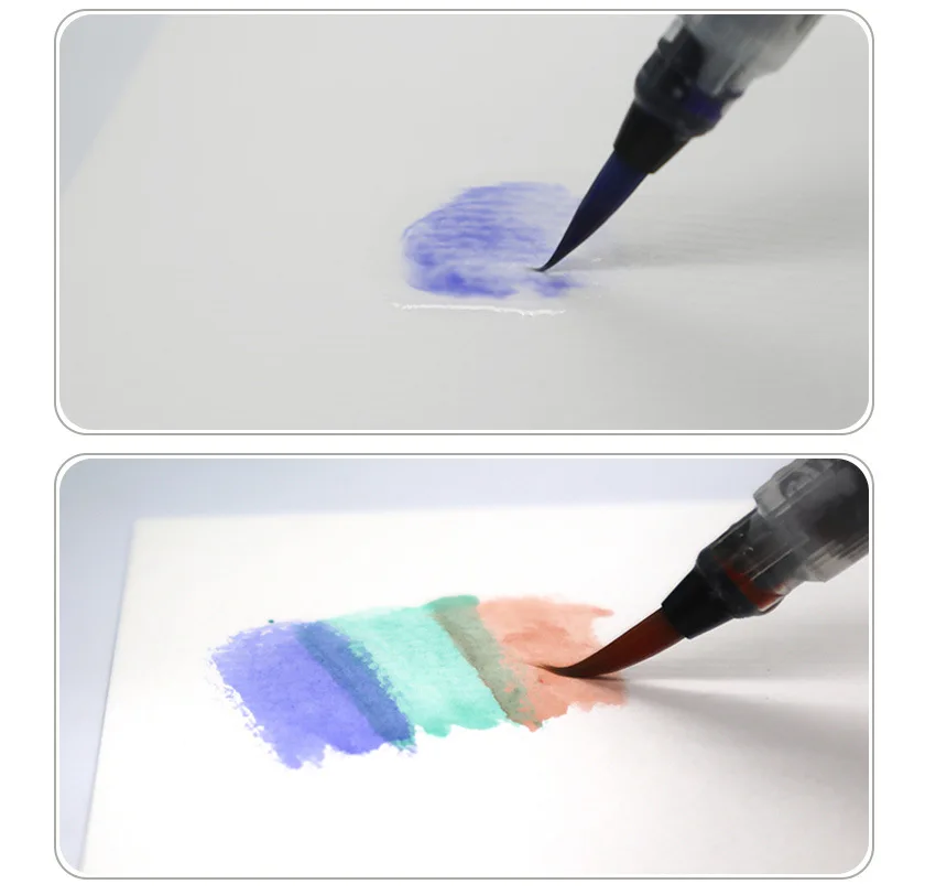 Bview Art 9"x12" 300gsm Watercolor Paper 30 Sheets Cold Press Paper ...