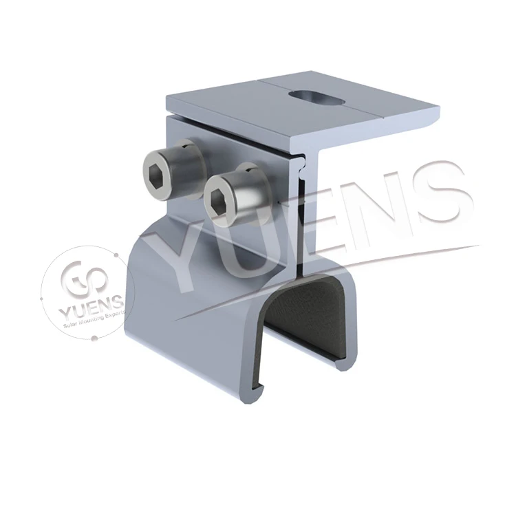 Unistrut Standing Clamps Brackets for Solar Panel Mounting Roof ...