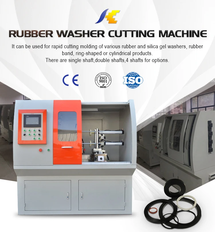 Two Shaft Rubber Washer Cutter Machine - Efficient & Precise