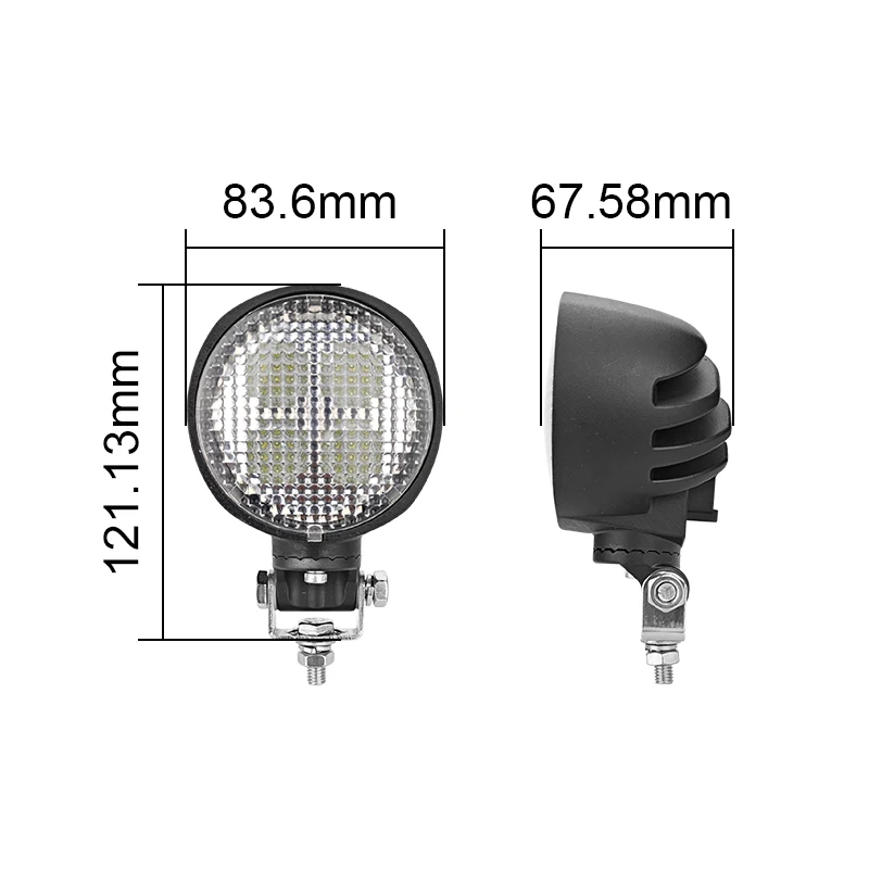 20w 360 Degree Swivel Waterproof Ip67 Blue Spot Beam Auxiliary Headlamp ...