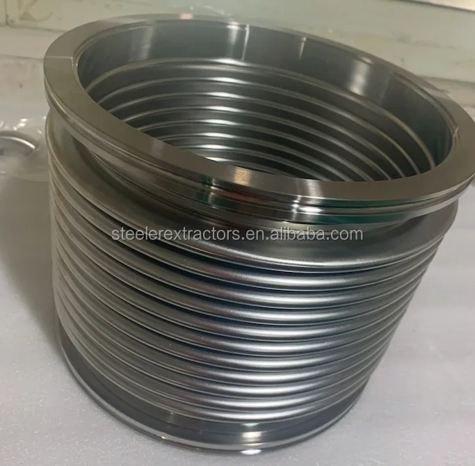 Stainless Steel Metal Flexible Expansion Compressible Vacuum Bellows ...