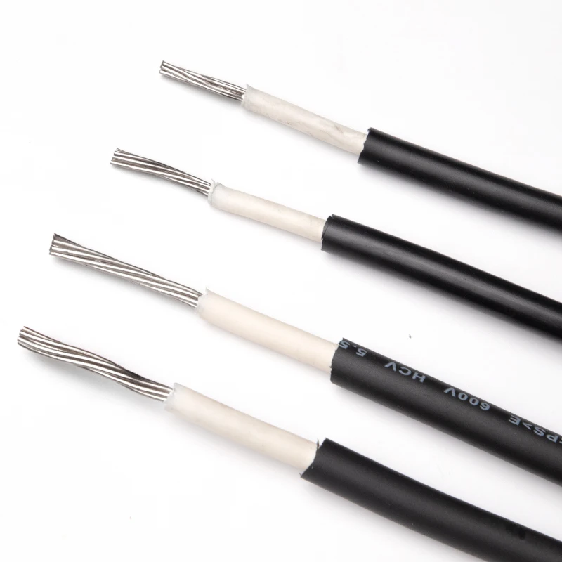 6mm2 Pv1f 10mm Dc Power Solar Cable 4 Sq Mm Panel Wire Cord Portable Solarflex Extension Cables ...