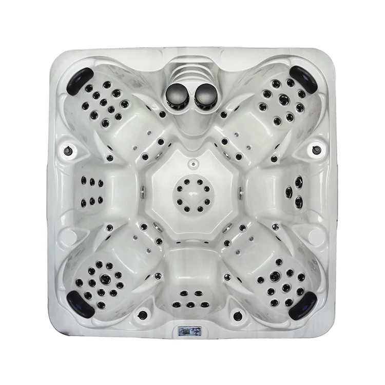 Large Size Commercial Outdoor Whirlpool Massage Spa Pool 7 Person Hot