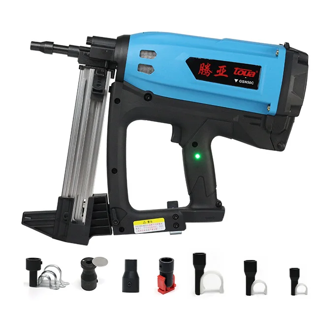 Toua GSN 50C Gas Nail Gun - Pneumatically Adjustable Tool