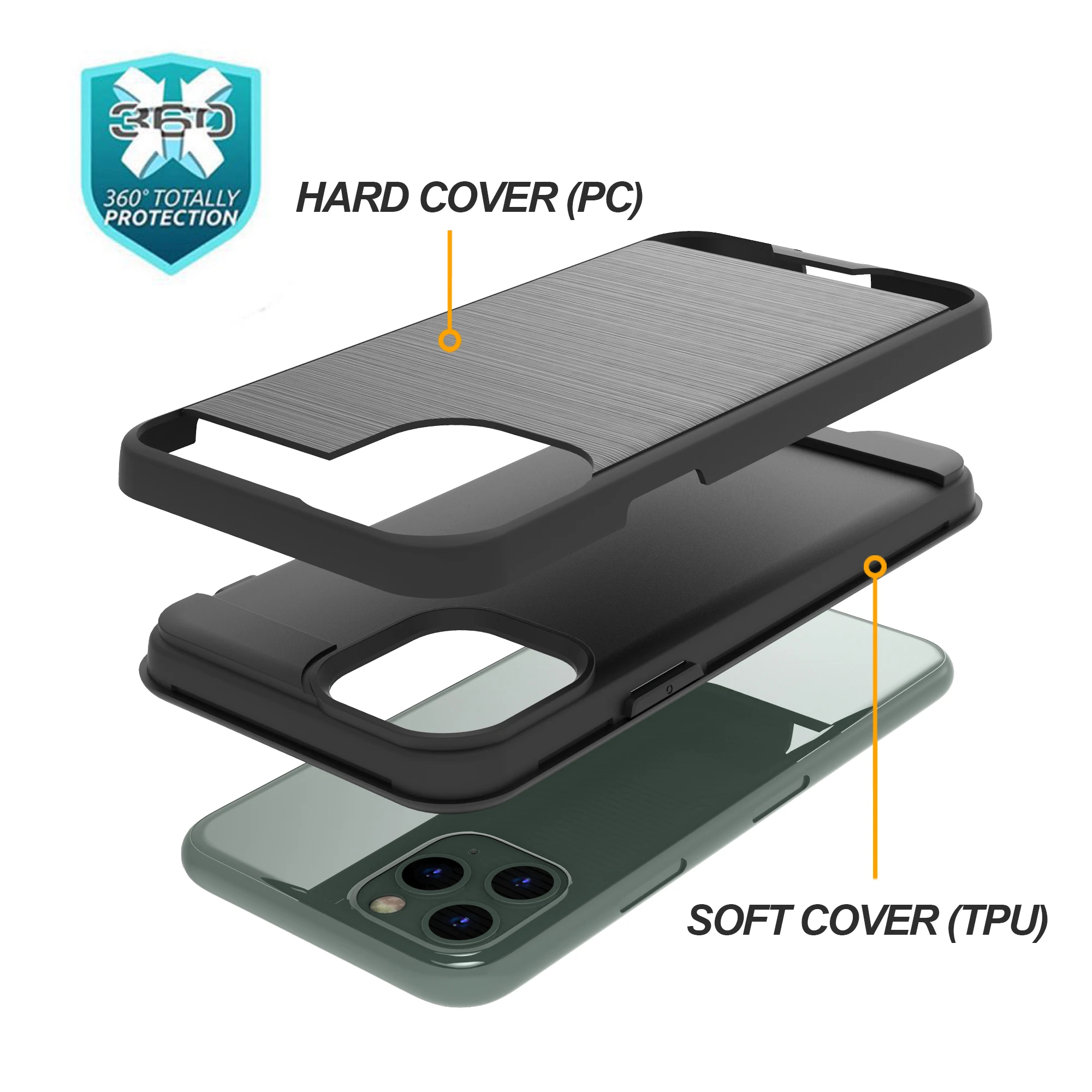 New Design Hybrid Phone Cases Tpu Pc Back Cover For Xiaomi Redmi Note ...