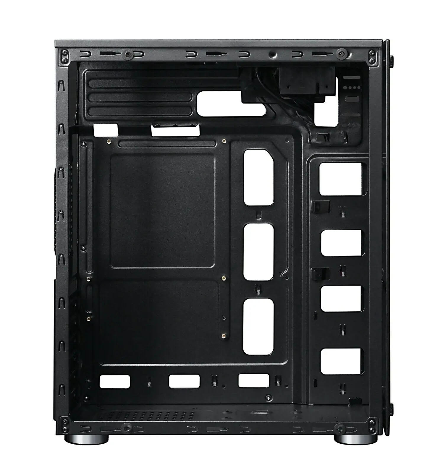 Gaming PC case ATX/ITX/M-ATX Full View Side Panel Temper Glass Front ...