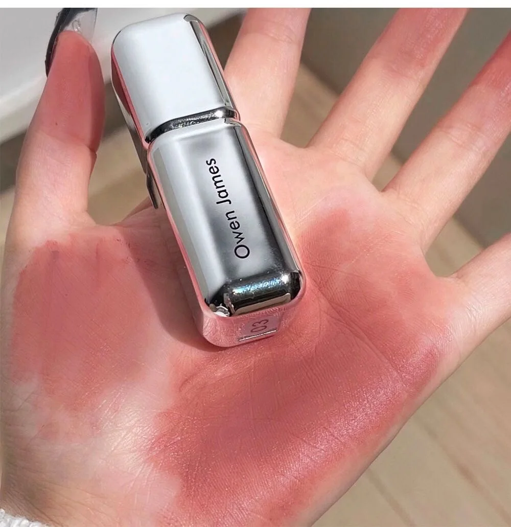 Owen James Lipstick - Labial Plateado De Longitud Duradera