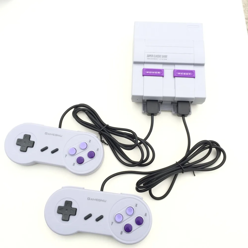 Super Snes 8-bit Home Mini Game Retro Classic Av / Hd Output Handheld ...