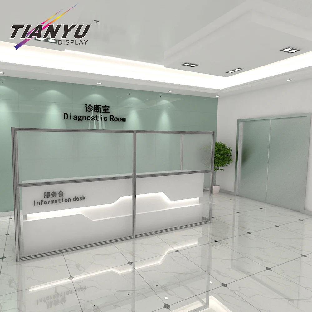 Easy Setup Medical Isolation Portable Reception Counter Table Triage ...