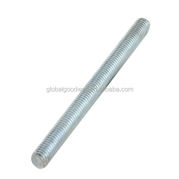 Zinc Plated Low Carbon Steel Fully Threaded Rod| Alibaba.com