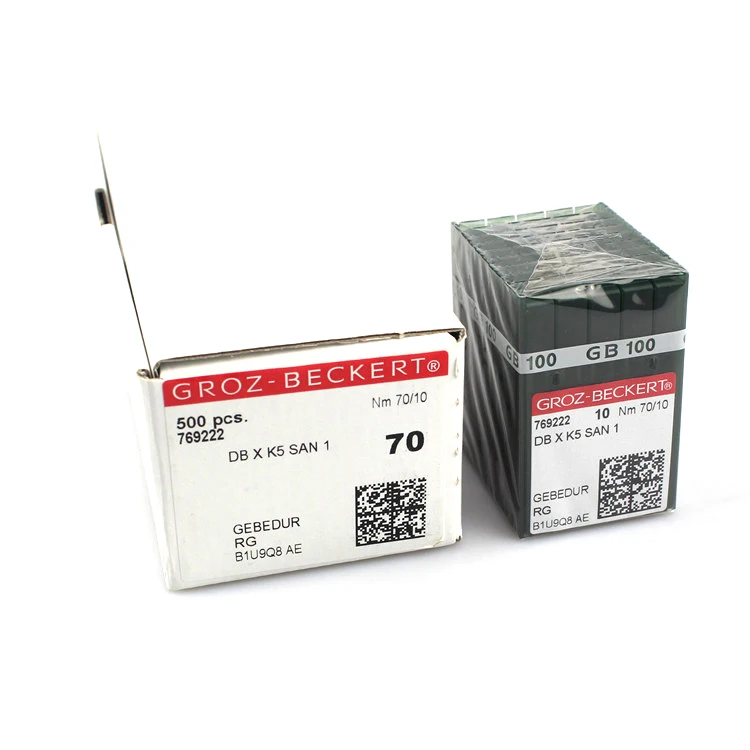 Agujas De Coser Groz Beckert Dbxk5 San1 Oro Agujas Para Máquina De Bordado - Buy Aguja Caliente ...