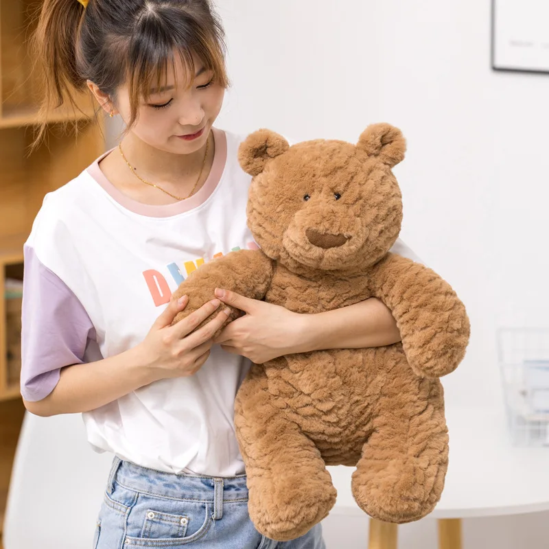 Cute Brian Teddy Bear Soft Brown Sweatshirt Bear Doll with Plush ...