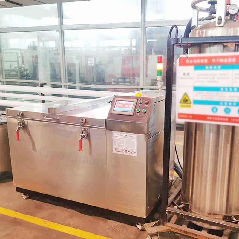 SUS304 Stainless Steel Cryogenic Treatment Box - Liquid Nitrogen in Cooler