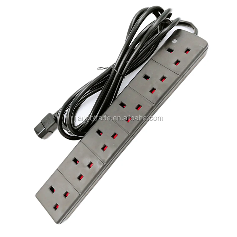 Iec C14 Plug 6 Gang Uk Socket Power Strip - Buy Iec C14 Power Strip,Uk ...