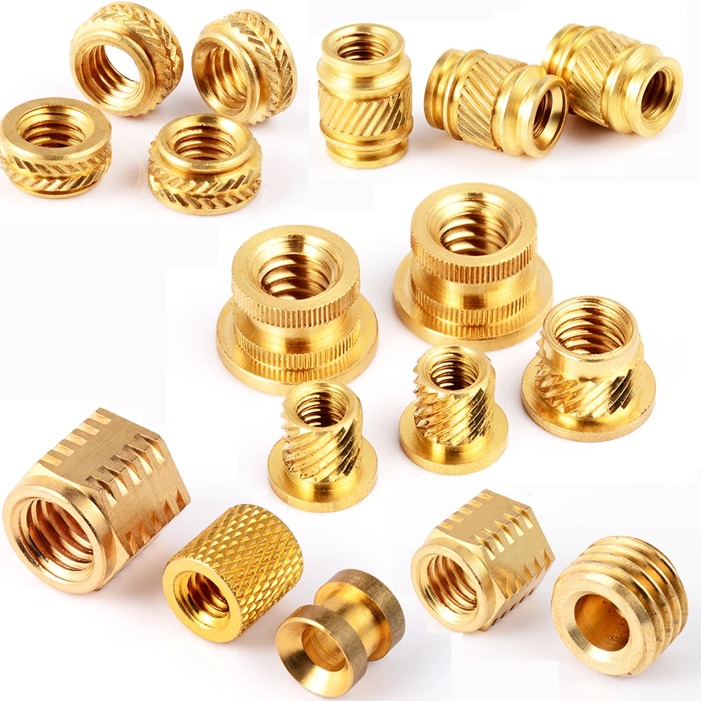 M2 to M8 Brass Insert Nuts - Durable & Versatile Solutions