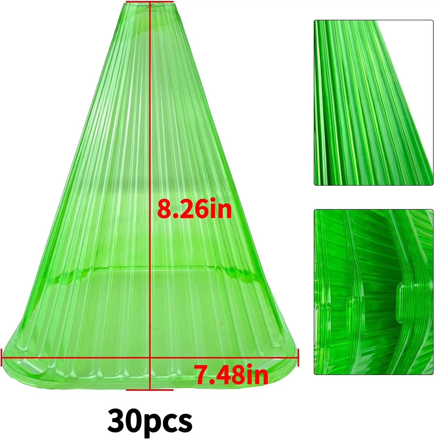 Plant Cover Transparent Antifreeze Greenhouse Bell Jar Garden Plant ...