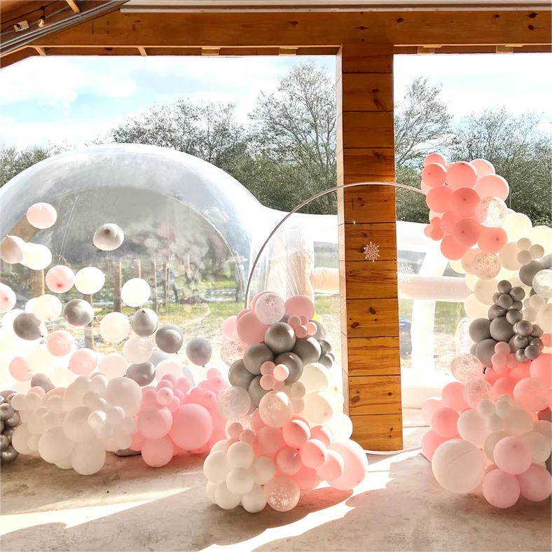 Inflatable Crystal Igloo Dome Bubble Tent for Kids Party Fun
