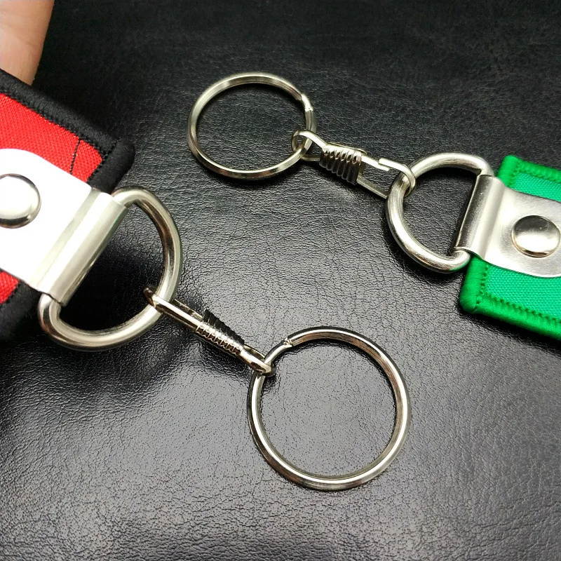 Custom Flight Jet Tag Anime Personalized Embroidery Key Chain