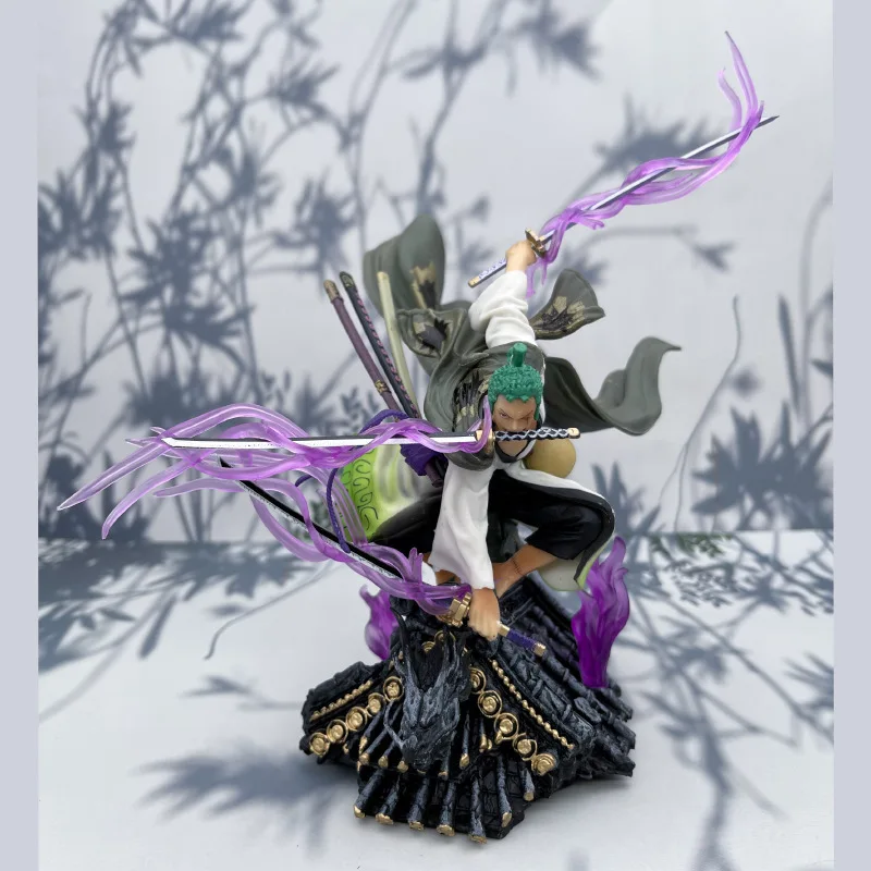 One Piece Rooftop Wano Country Zoro Small High Quality Comes With Color ...