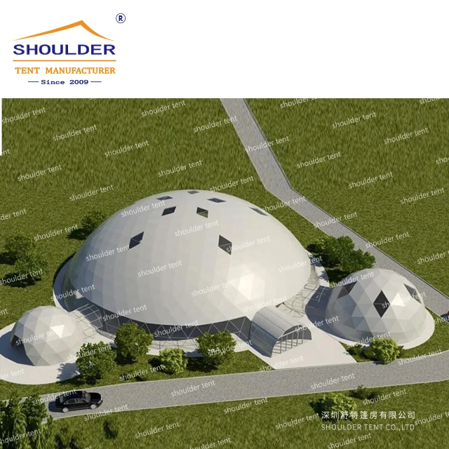 Q235 Geodesic Dome - Huge Galvanized Structure for Events