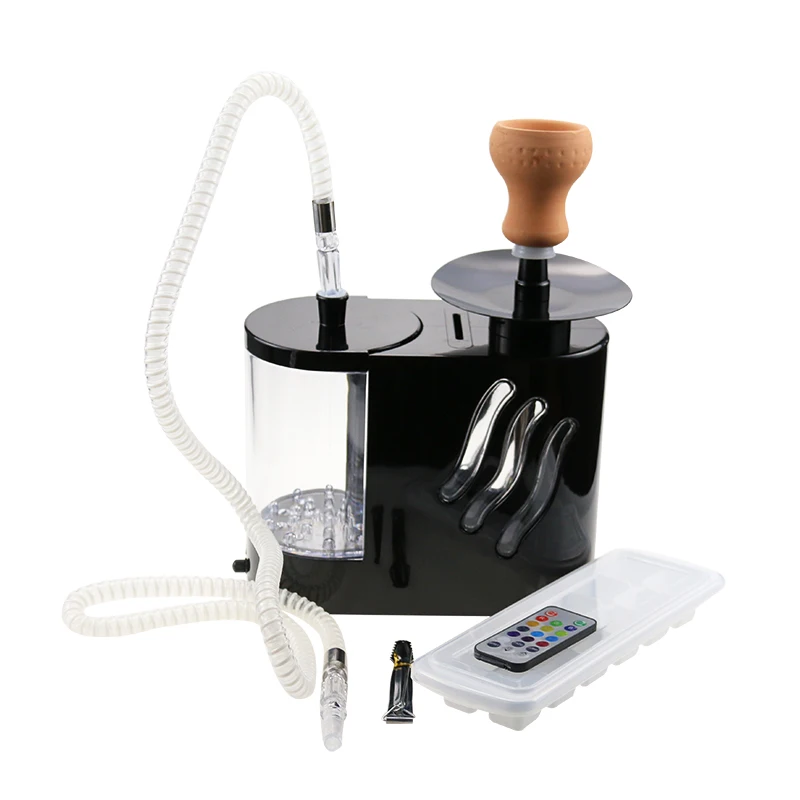 Acrylic Box Shape Shisha Led Hookahs With Led Light - Buy Hookah,Shisha ...