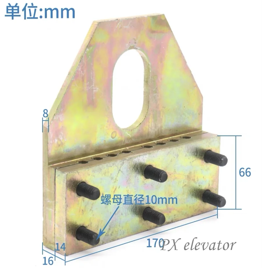 Elevator Rope Lifter - Anti-Skid Clamp Board with 6/8/10 Slots