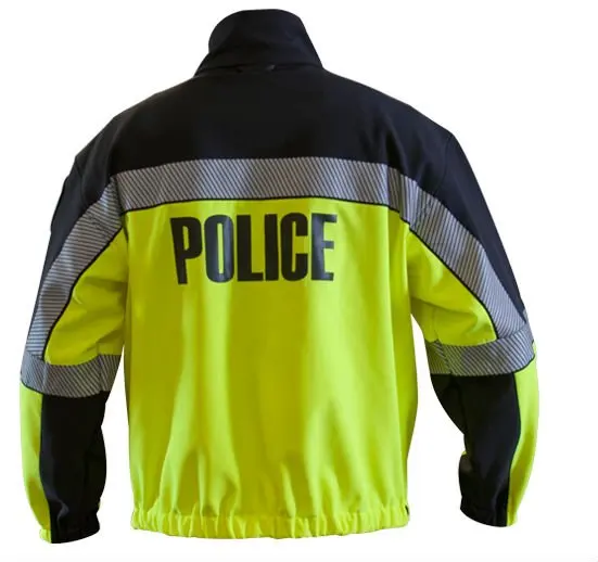 High Visibility Outerwear Colorblock Softshell Fleece Jacket - Buy ...