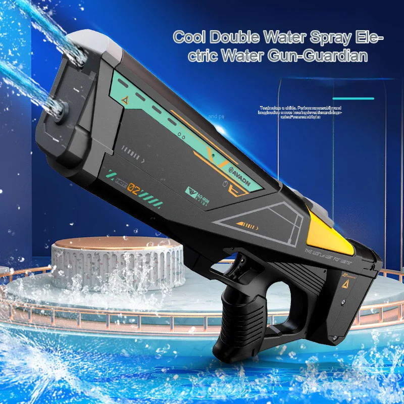 New Design Double Nozzles Electric Water Guns Squirt Guns High Capacity ...