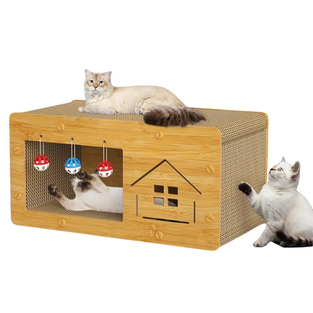 Large Space Cat Scratcher House - VAILGE Cat Cabinet Condos