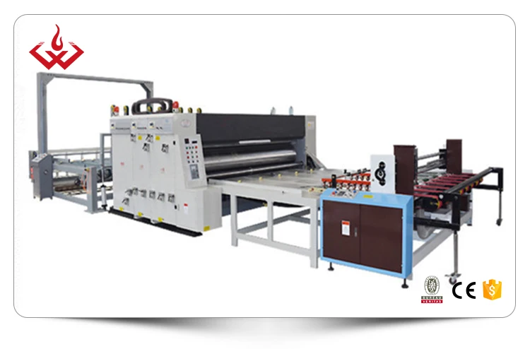 Latest Chain Feeding Corrugated Printer Slotter Die Cutter Machine ...