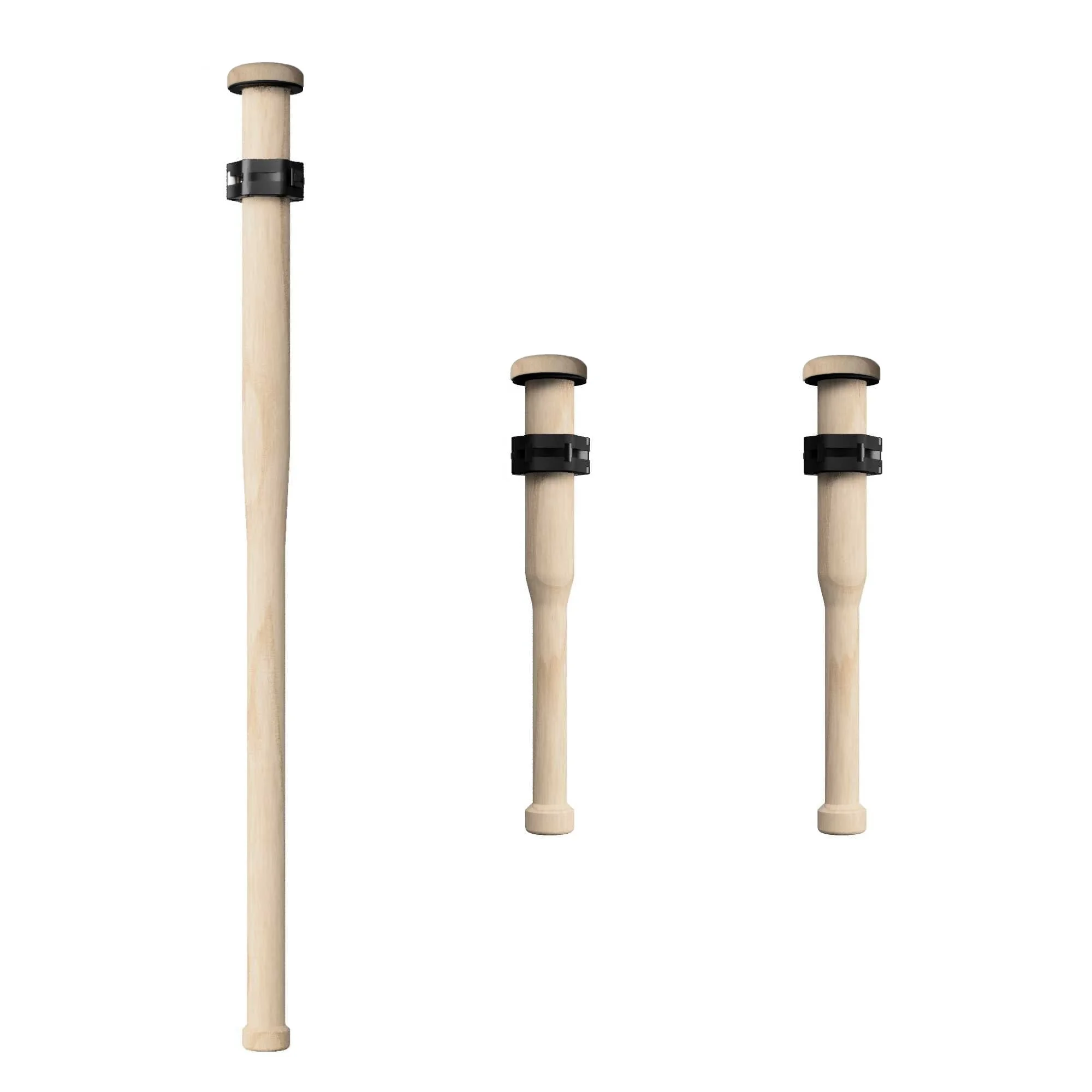 Lecheng Sport Wooden Ez Mace - Adjustable Wood Macebell