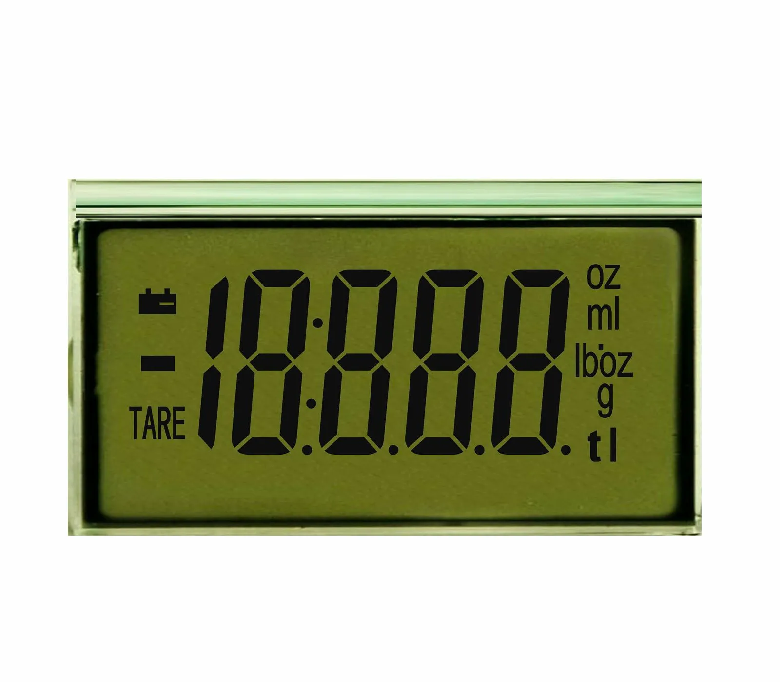 7 Segment Lcd Display 4 Digit Weighing Scale Indicator