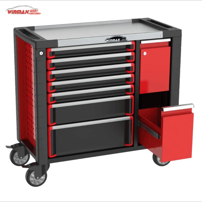 Oem Steel Truck Tool Box Trolley With Tool Set - Buy Steel Truck Tool ...