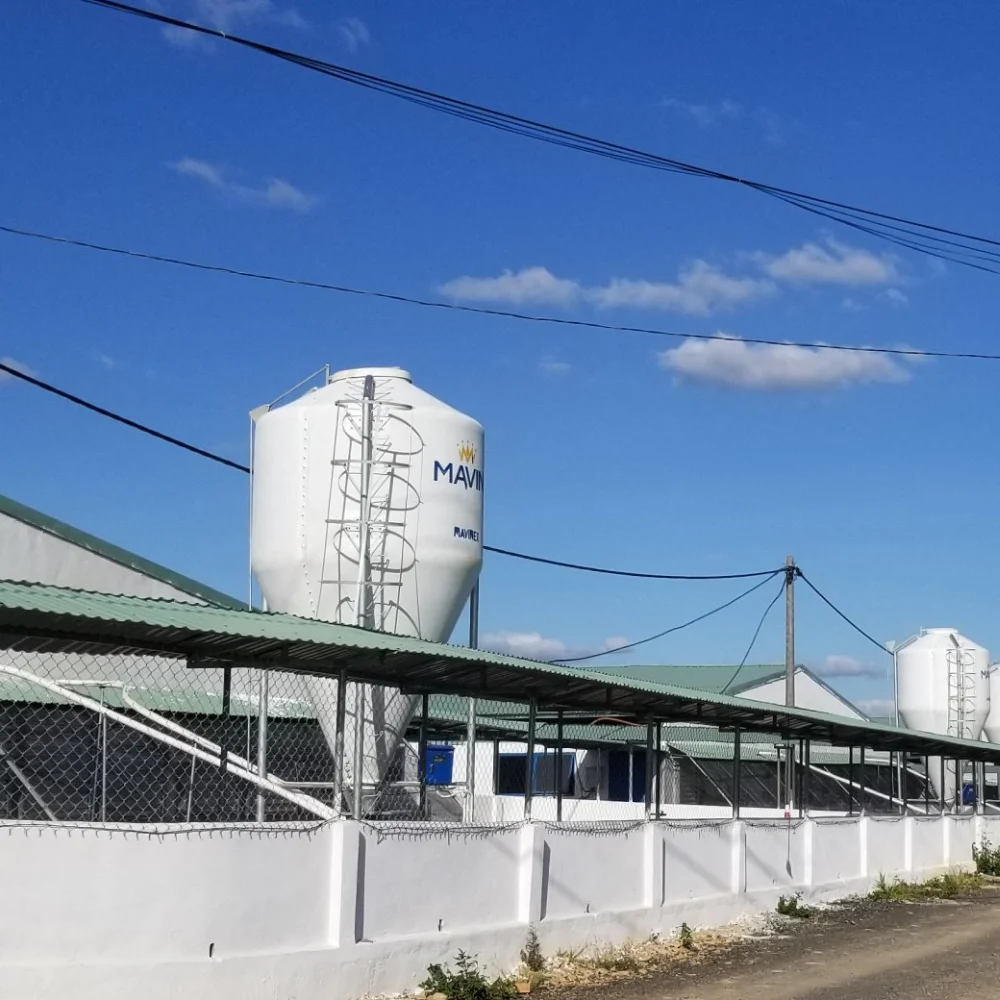 7.5 Tons Composite Silo with Weighing & Control System