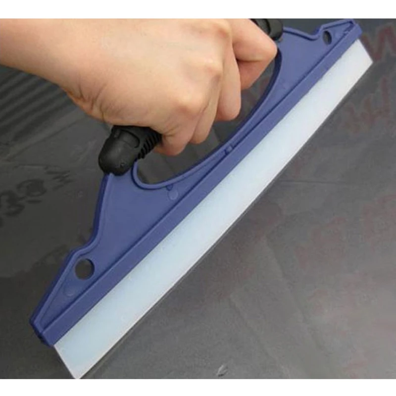 12" Silicone Blade Car Window Cleaner Tool for Efficient Drying