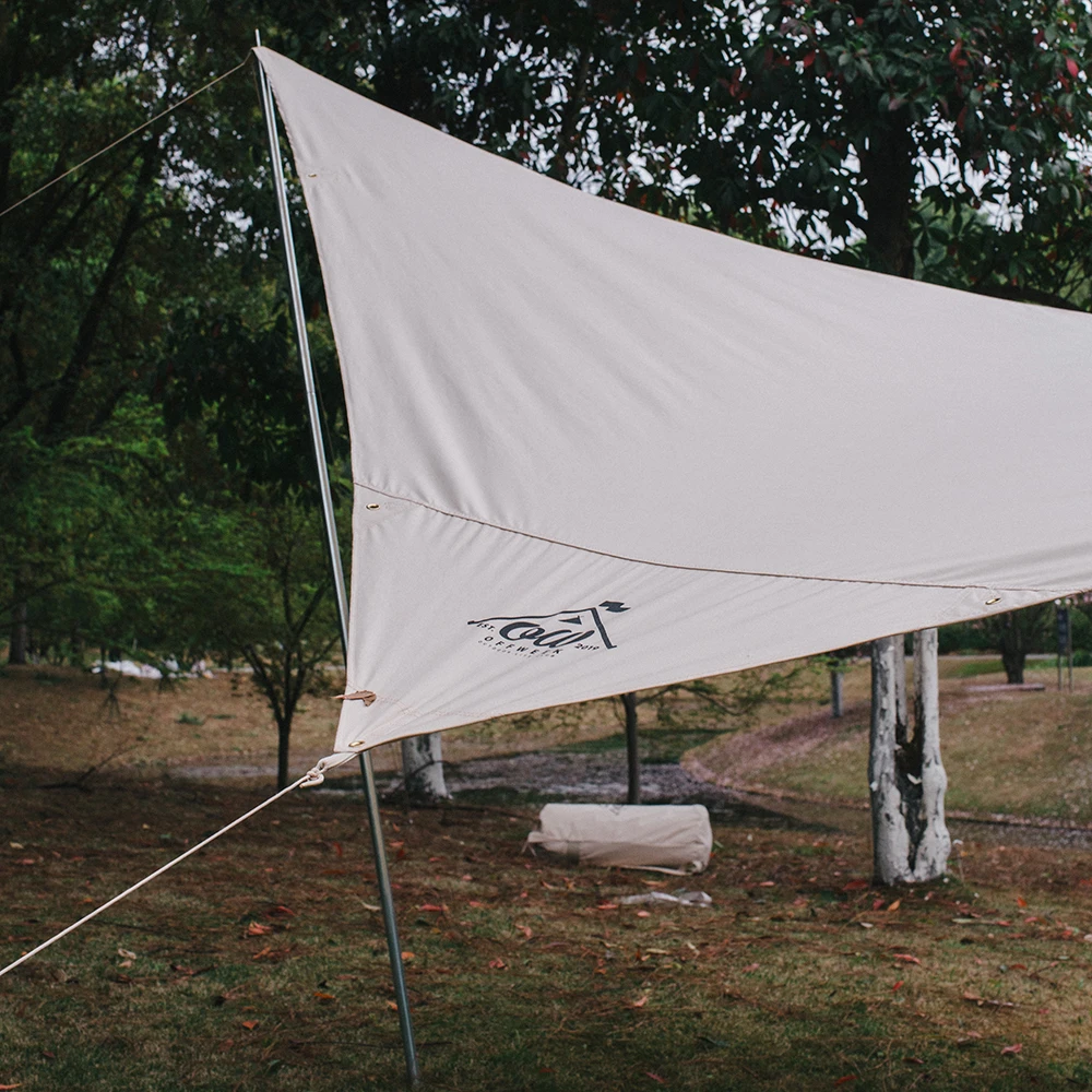 Portable Outdoor Waterproof Glamping Fly Sheet Shade Tents Tarp Camping ...