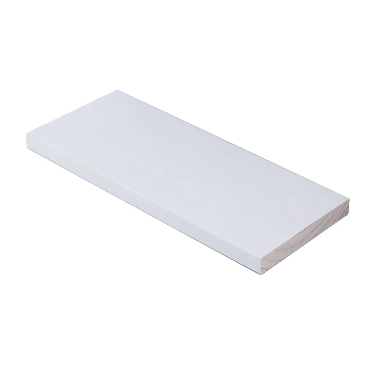 Decorative White Gesso Primed Finger Joint Radiata Pine Chinese Fir Lvl ...