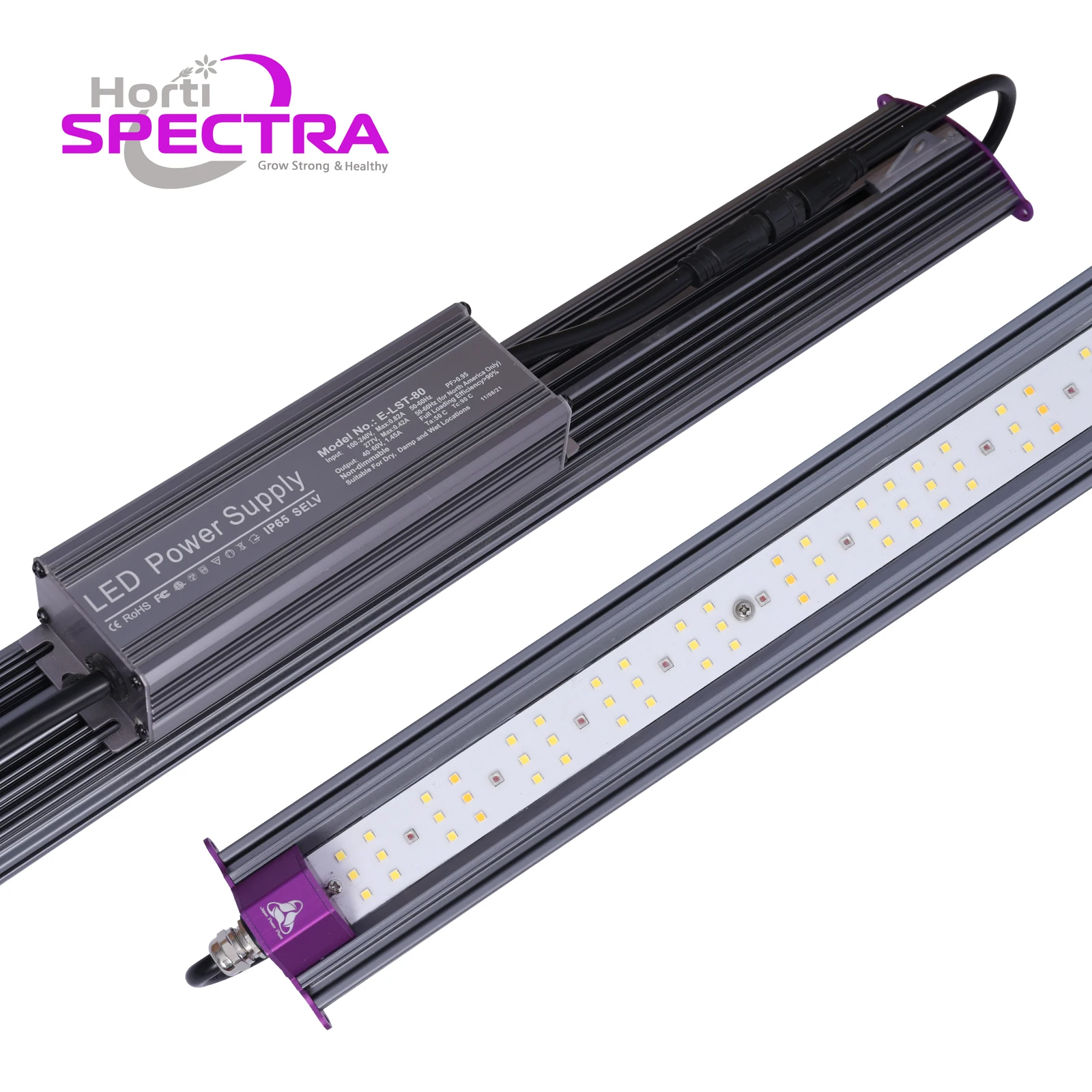 100W Lm301b led grow light bar horticulture full spectum 660 nm red ...