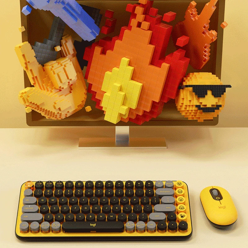 Logitech Mechanical Wireless Keyboard 87 Keys for Gaming & Office