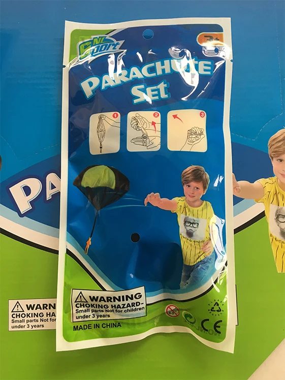 Hot Sale Promotional Interesting Sport Mini Parachute Chute Toys For ...