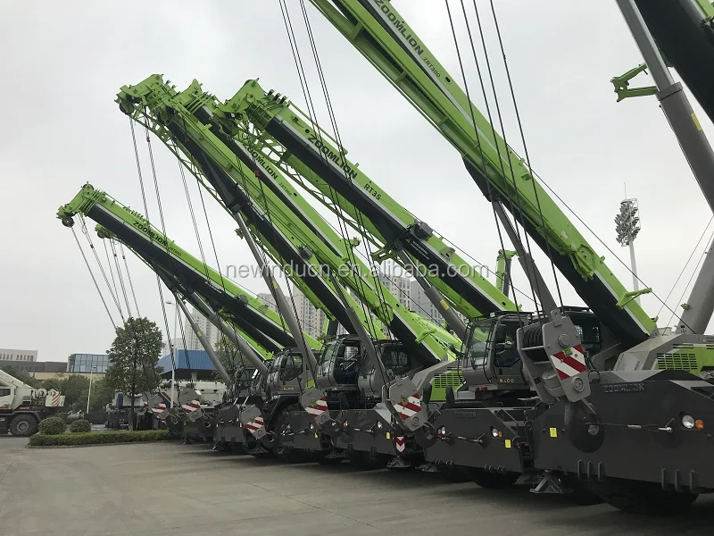 85 Ton Zoomlion Rough Terrain Crane Zrt850 - Buy Rough Terrain Crane ...
