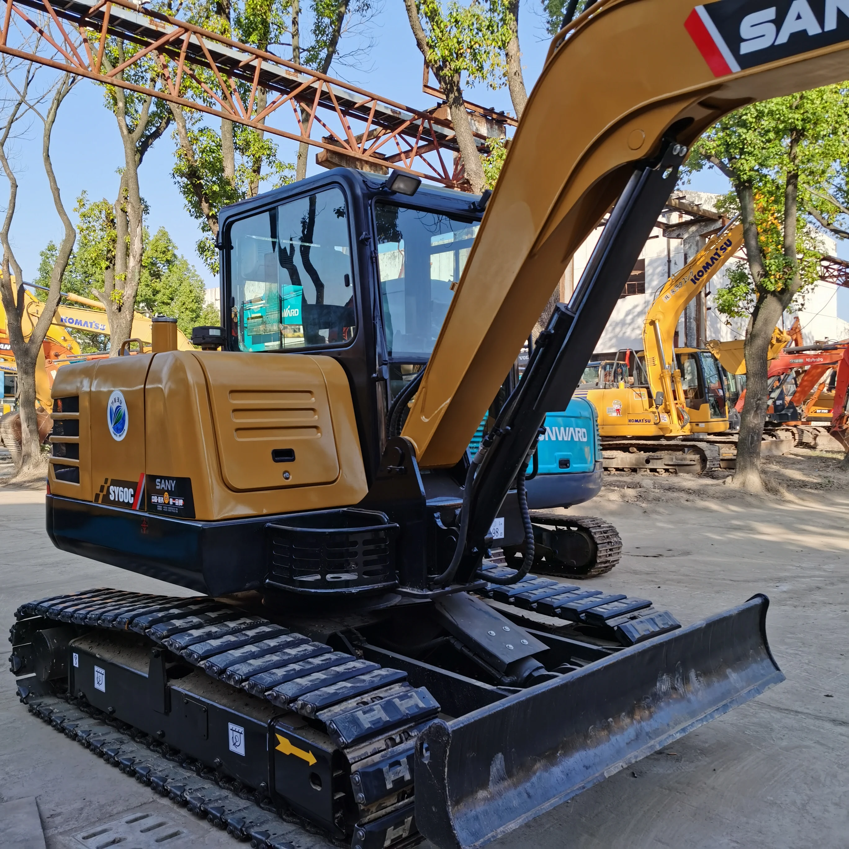 Used Sany Sy60 Excavator Sany 6 Ton Mini Excavator High Quality Low ...