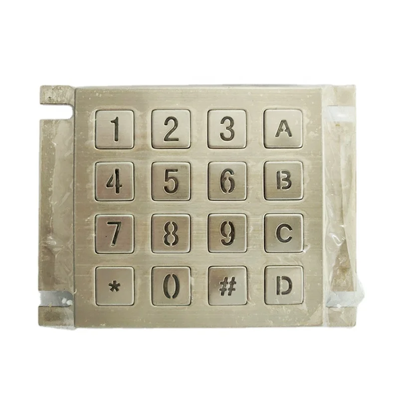 12 Metal Dome Keys Vending Machine Keypad - Bestzone Quality