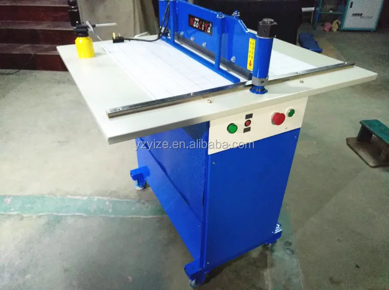 Manual Fabric Sample Cloth Strip Cutting Machine Round Fabric Leather ...