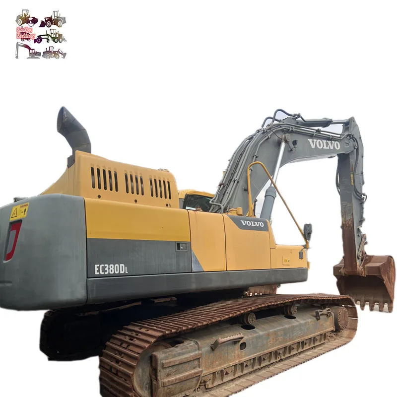 Volvo Crawler Excavators Ec380 38ton Tracked Digger,Original Painting ...