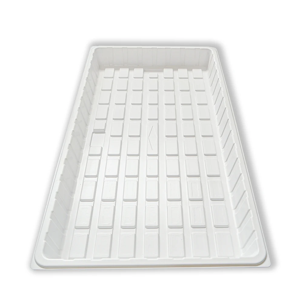 3x6 4x8 White Trays Ebb&flow Hydroponics Plastic Grow Trays For ...