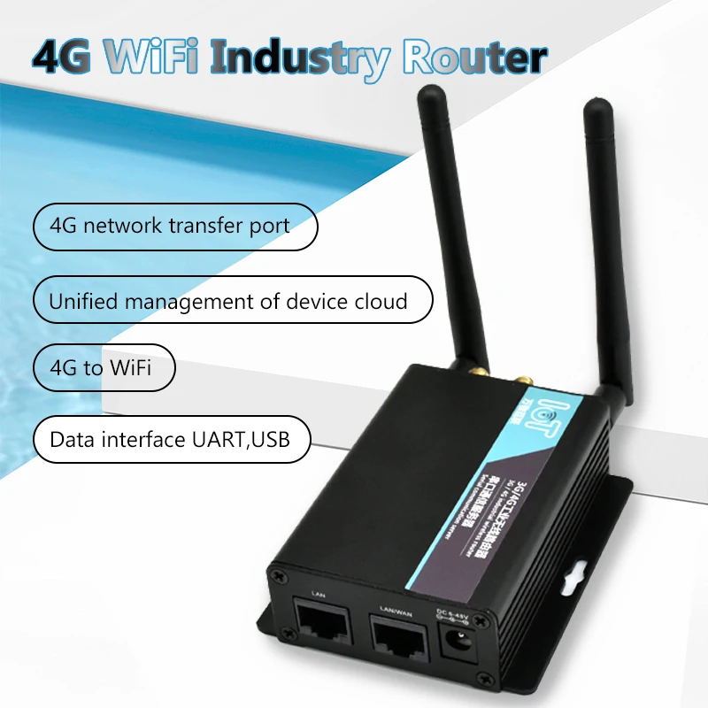 4g Industrial Lan Wan Wireless Router Support Customize With Watchdog ...