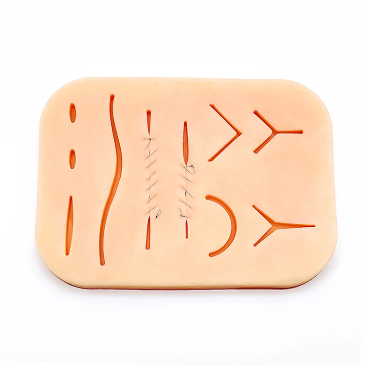 Wound Dressing Pu Foam Practice Silicone Skin for Suture Pad Training ...